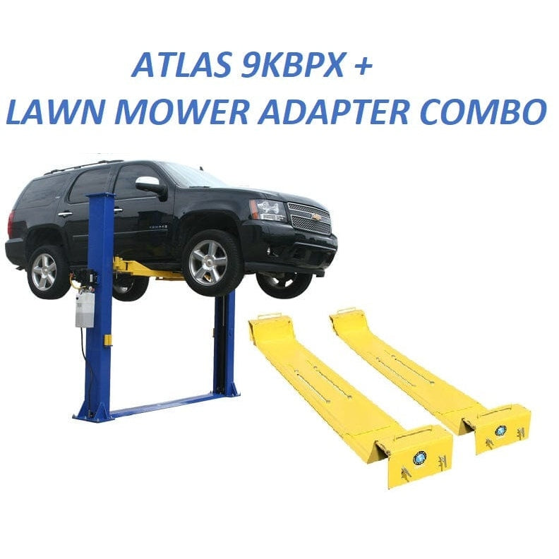 Atlas 9KBPX 9,000 lb Baseplate 2 Post Lift w/ LMA Combo – Equipment ...