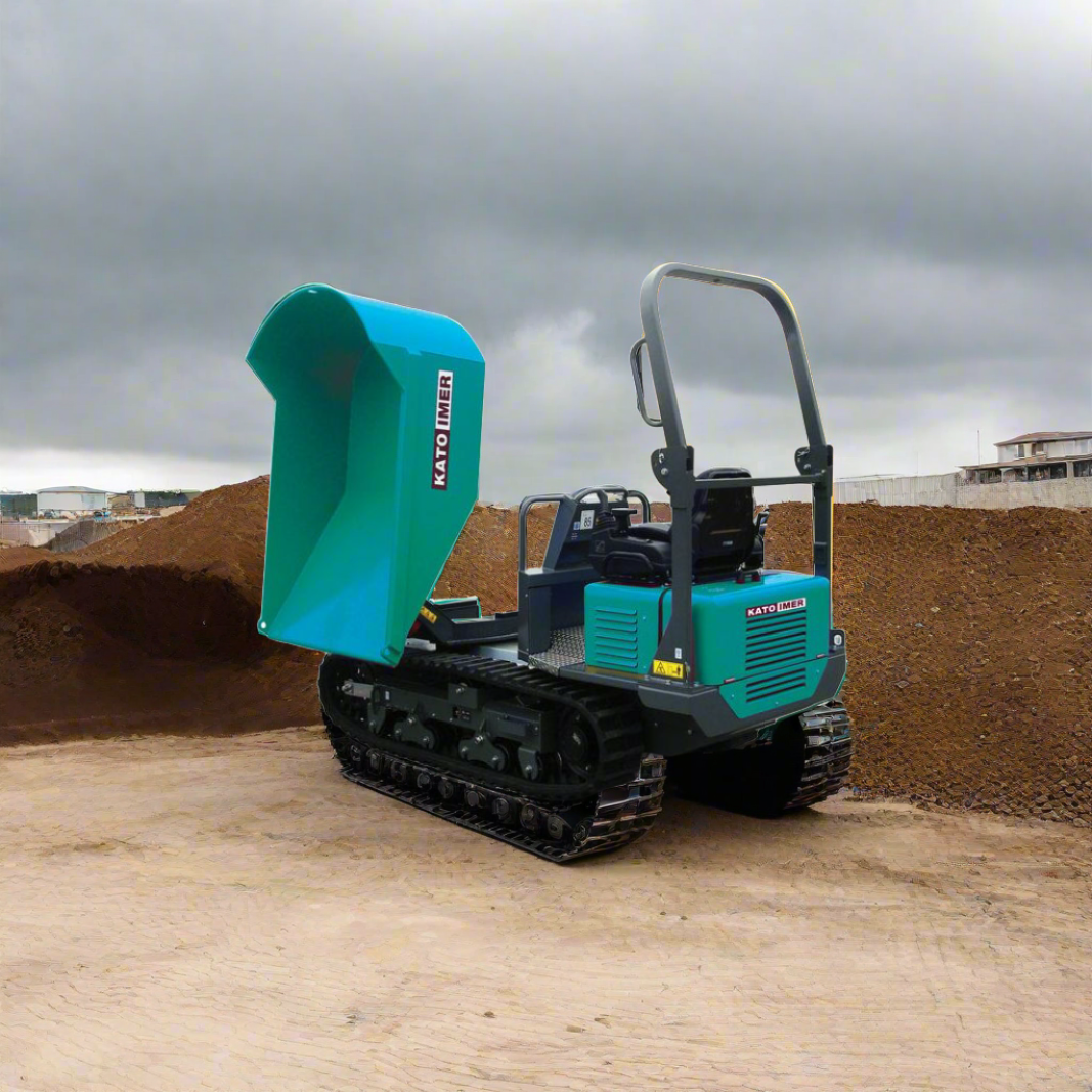 IMER Tracked Dumper | 180° Swivel Dump | 5070 lbs Operating Load | Tra ...
