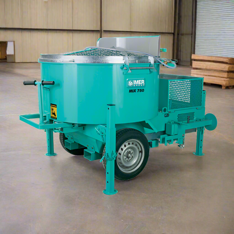 IMER Vertical Shaft Mixer | 7.5 HP | Electric Motor | 1194646 ...