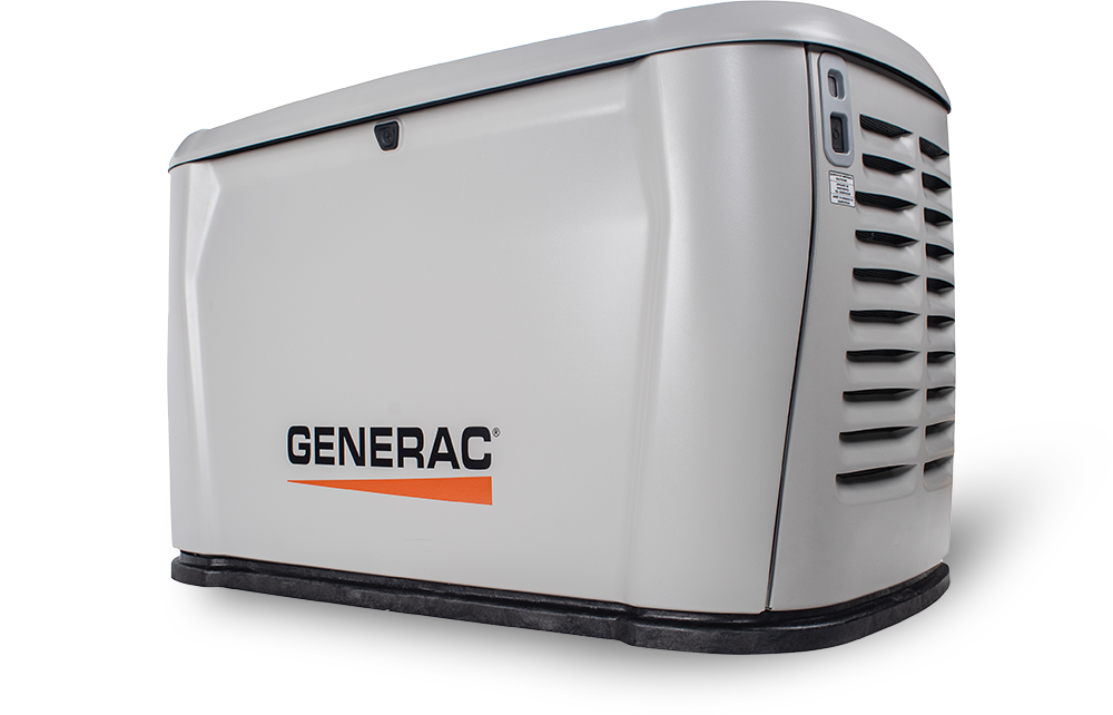 Generac- 14kW Air-Cooled Standby Generator + Cellular, Wi-Fi & Bluetoo ...